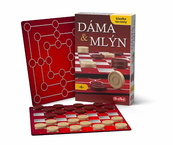 Dáma a mlýn – společenská hra na cesty | SEVT.cz