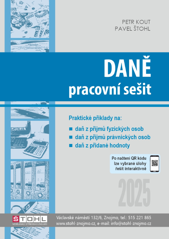 Daňě 2025 - pracovní sešit | SEVT.cz