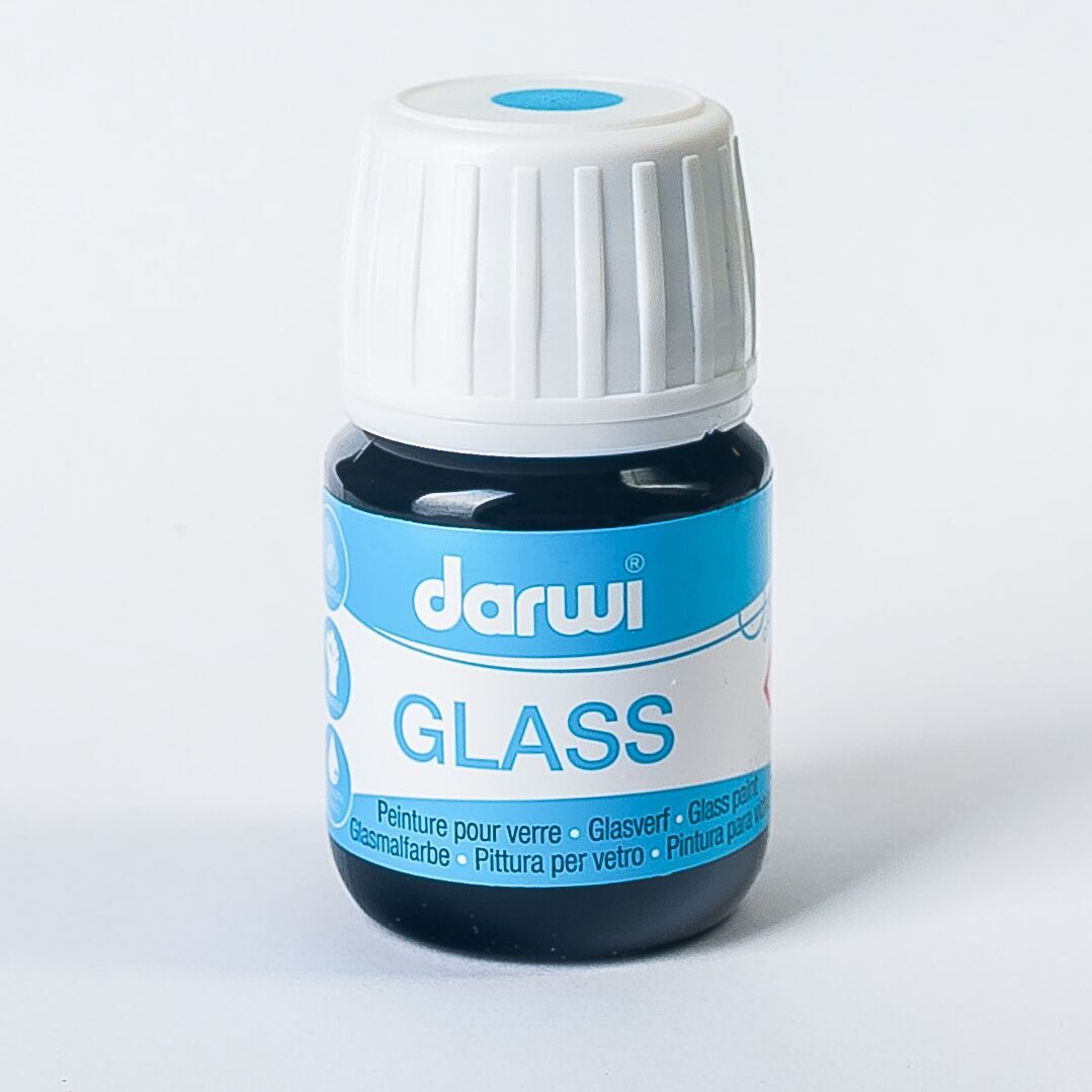 DARWI Vitrážová barva, 30 ml - světle modrá | SEVT.cz
