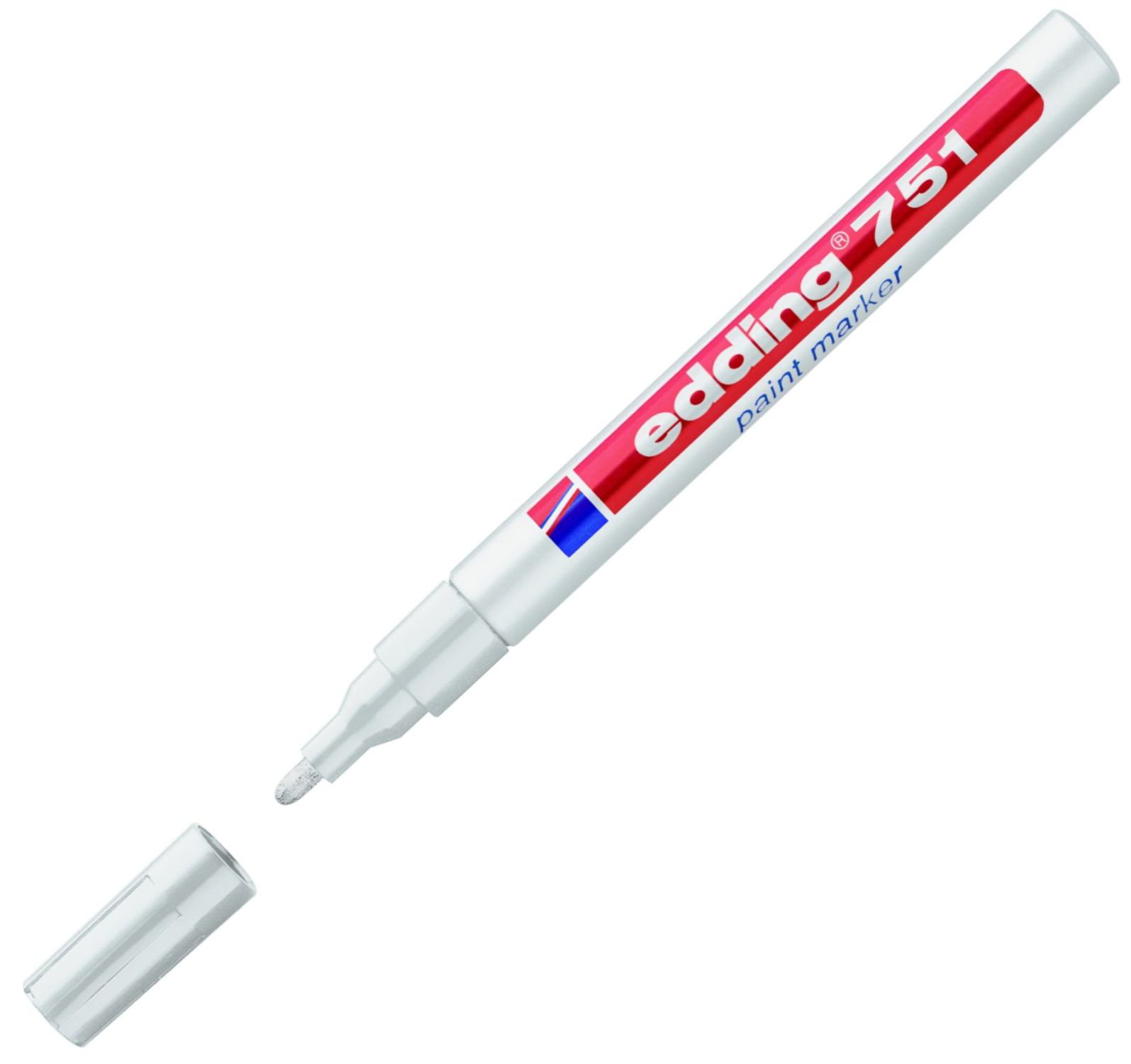 Edding 751 Lakový popisovač - bílý | SEVT.cz