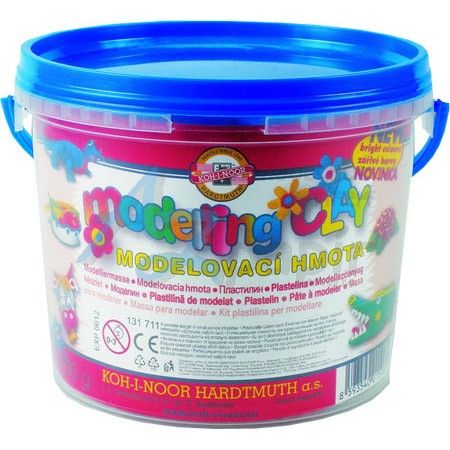 Koh-i-noor Modelína 700 g v kyblíčku - 8 barev | SEVT.cz