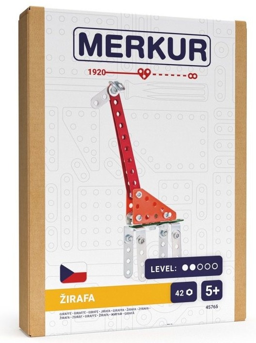 Merkur - Mini ZOO Žirafa, 42 dílků | SEVT.cz
