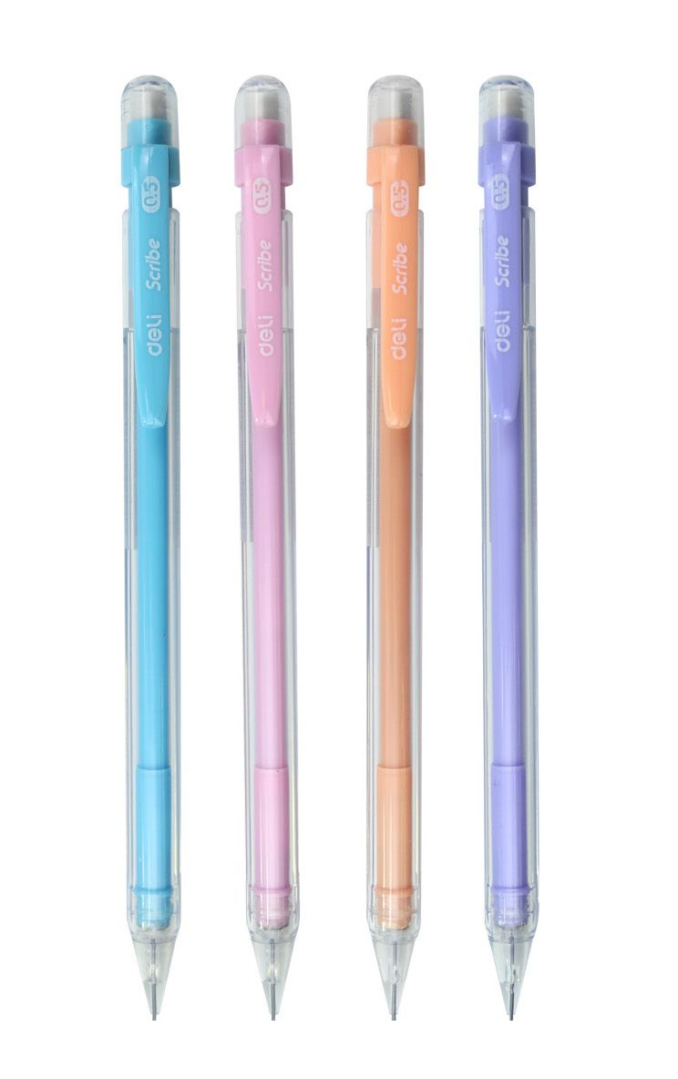 Mikrotužka DELI 0,5 mm trojhranná - mix barev | SEVT.cz