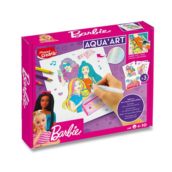 Sada MAPED Creativ Barbie Aqua´Art | SEVT.cz