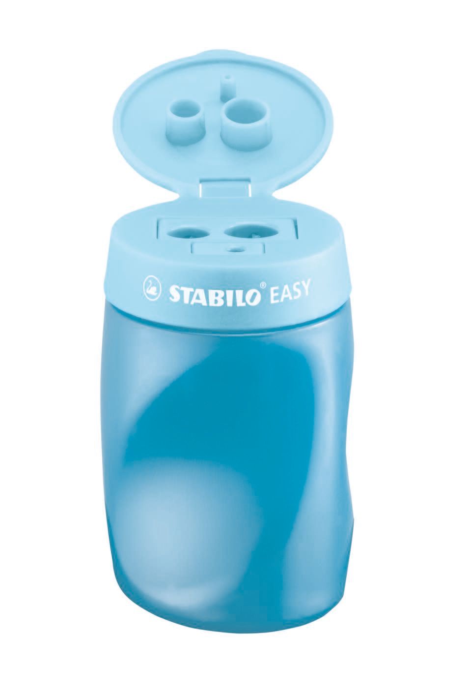 STABILO EASYsharpener P Ořezávátko se zásobníkem 3in1 - modré | SEVT.cz