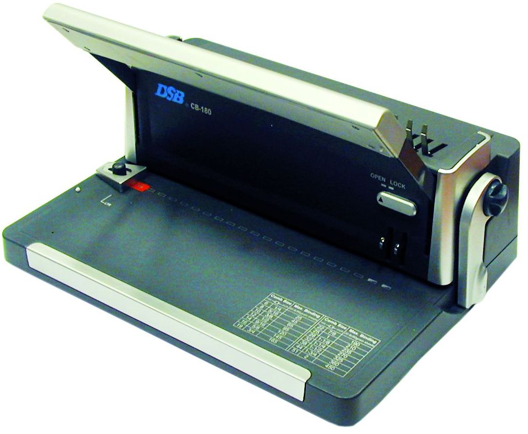 Stroj pro vazbu dokumentů DSB CB-180 | SEVT.cz